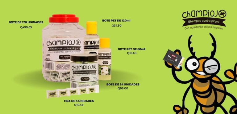 CHAMPIOJO – qué son los piojos – Página de Instrucciones