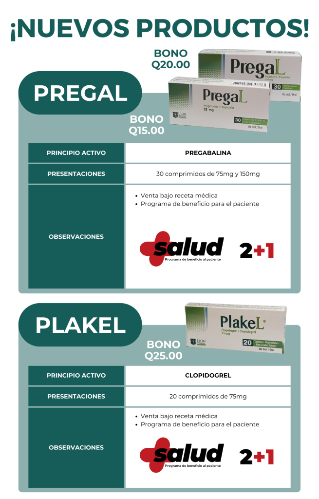 NOTICIA APP LION PHARMA – Página de Instrucciones